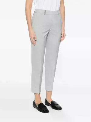 Peserico Cuffed Tailored Trousers