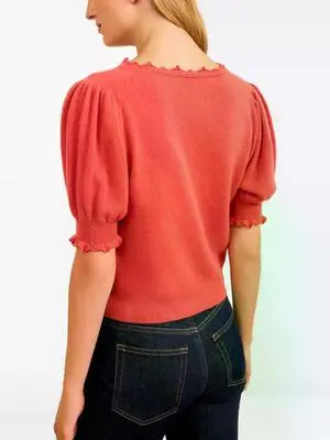 Ulla Johnson Polline V-neck Top