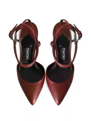 TOM FORD Leather Ankle-strap Pumps
