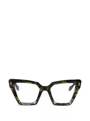 KADOR Vanessa Geometric-frame Glasses - Blue