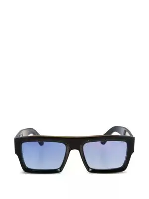 KADOR Square Frame Sunglasses - Black