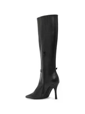 Furla Pointed Toe Strap Boots