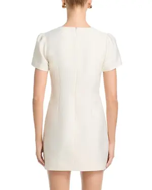 French Connection Structured Taffeta Mini Dress