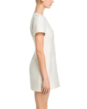 French Connection Structured Taffeta Mini Dress