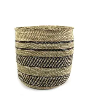 MBARE Iringa Basket - Black Stripe