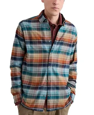 SEASALT CORNWALL Fathomer Shirt - Root Cellar Light Wade