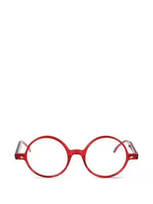 KADOR Rondo Round-frame Glasses - Red