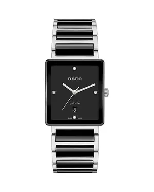 RADO Integral Watch, 32mm X 41mm - Black/black