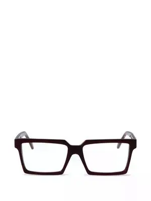 Kàdor Pierre Square Frame Eyeglasses - Brown