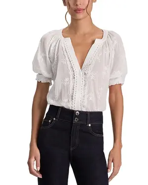 Alice + Olivia Puff Sleeve Blouses