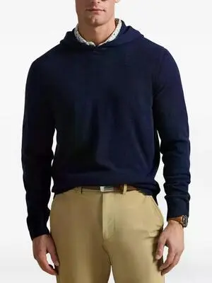 Rlx Ralph Lauren Cashmere Hoodie - Blue