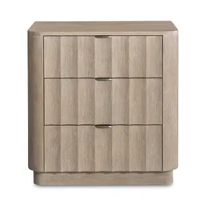 BERNHARDT Loggia Nightstand, 27 - Wirebrushed Oak In Aria Finish
