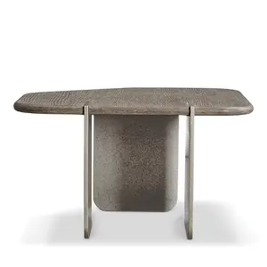 BERNHARDT Melba Cocktail Table, 30 - Wood In Puma Finish/metal In Graphite F