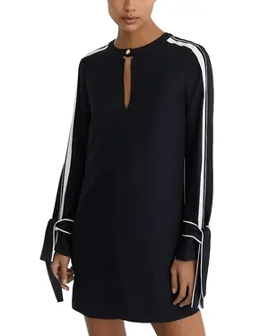 REISS Tammy Short Tipped Shift Dress