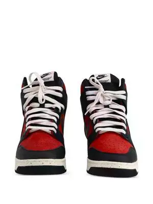 Nike X Undercover Dunk High 1985 High-top Leather Sneakers - Red