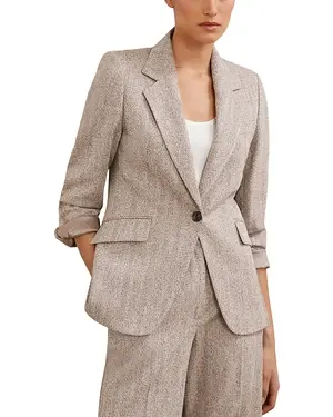 REISS Isla Texture Jacket