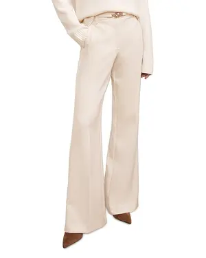 Reiss Petite Flare Leg Trousers