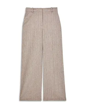REISS Isla Wide Leg Trousers