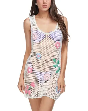 CAPITTANA Patsie Beach Cover-up Dress - Ivory