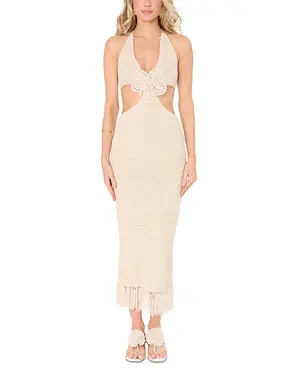 CAPITTANA Starla Cover-up Dress - Beige
