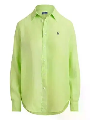 Polo Ralph Lauren Logo-embroidered Linen Shirt