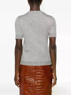 Gucci Logo-embroidered Short-sleeve T-shirt