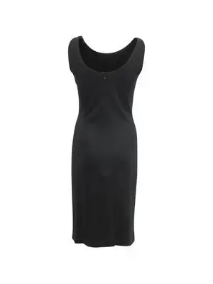 Escada Elephant Embroidered Dress