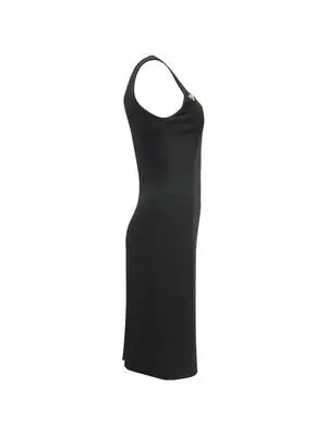 Escada Elephant Embroidered Dress