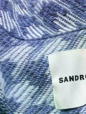 Sandro Balthazar Houndstooth Jacket