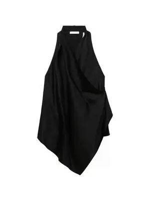 Helmut Lang Halterneck Silk Top