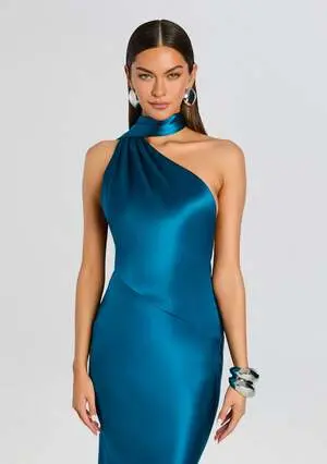 Retrofete Kelsa Maxi Dress - Teal