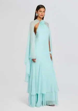 Retrofete Lirael Chiffon Dress - Seychelles