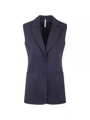 Liviana Conti Logan Button Front Gilet