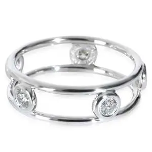 Tiffany & Co. Elsa Peretti Diamond Ring - Platinum