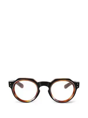KADOR Round-frame Glasses - Brown