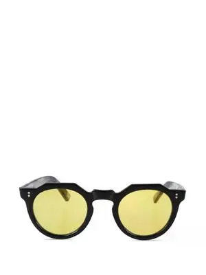 KADOR Epiko Round-frame Star Sunglasses - Black