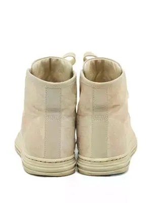 Gucci Canvas High-top Sneakers