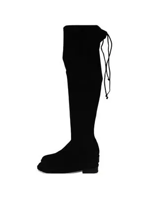 STUART WEITZMAN Drawstring-detail Boots - Black