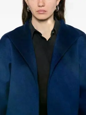 Max Mara Hooded Belted Midi Coat