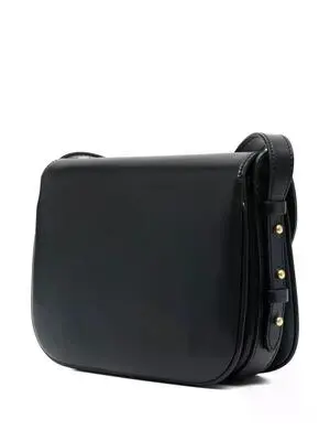 Soeur Leather Shoulder Bag