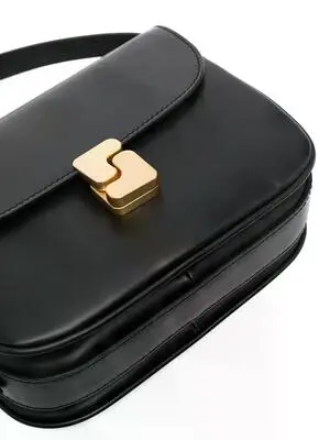 Soeur Leather Shoulder Bag