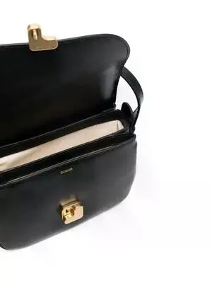 Soeur Leather Shoulder Bag