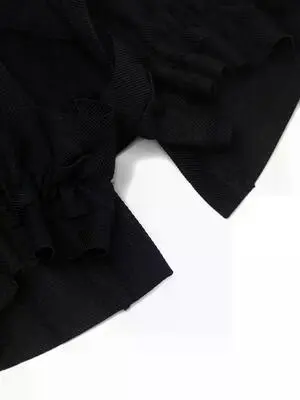 Comme Des Garçons Ruffled Bow Scarf