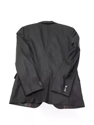 BOSS Single-breasted Wool Blazer - Black