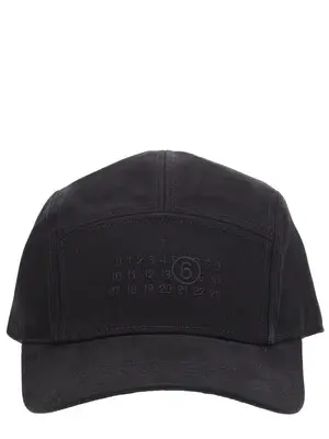 MAISON MARGIELA Baseball Cap With Logo - Black