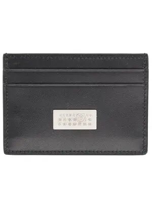MAISON MARGIELA Card Holder With Logo - Black