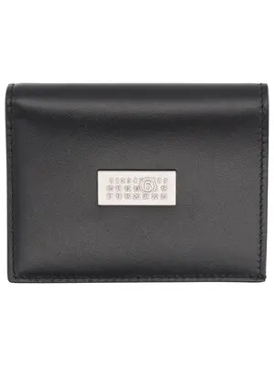 MAISON MARGIELA Coin Purse With Logo - Black
