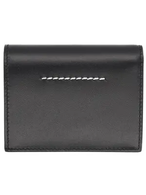 MAISON MARGIELA Coin Purse With Logo - Black