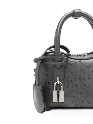 Stella McCartney Ryder Padlock Shoulder Bag - Grey