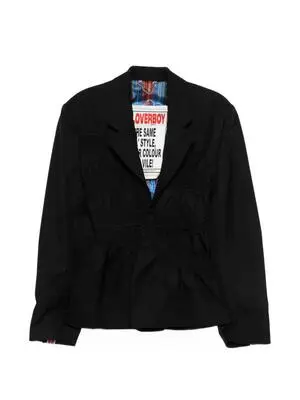 CHARLES JEFFREY Taped Up Blazer - Black